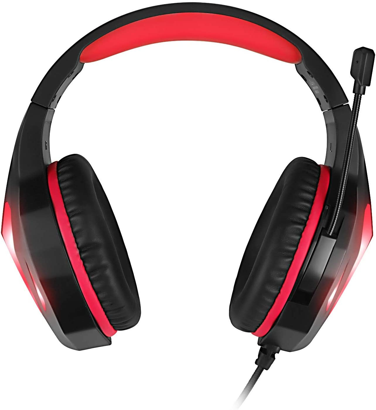 Cascos Gaming Unicview J5 ROJO > Cables y accesorios > Cascos gaming
